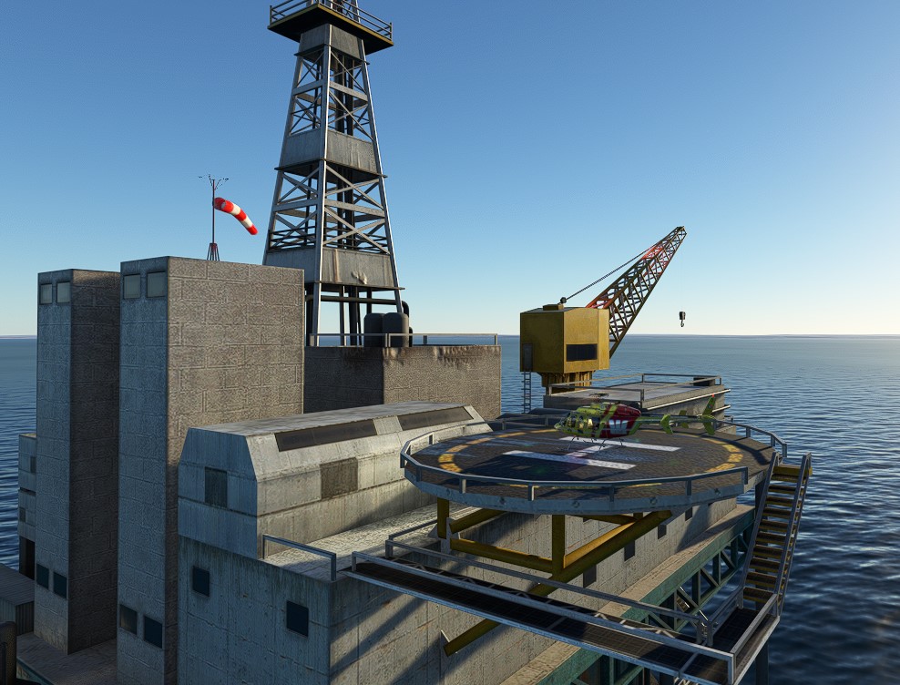 HYCH - Cliff Head Oil Rig - WA for Microsoft Flight Simulator | MSFS