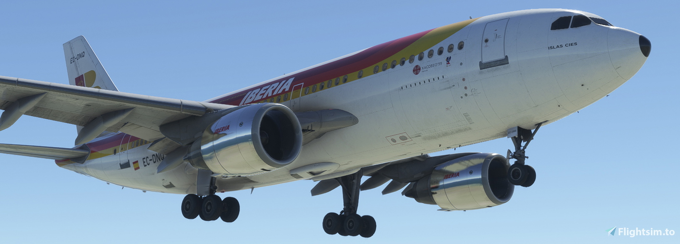IBERIA EC-DNQ " ISLAS CIES" for Microsoft Flight Simulator | MSFS