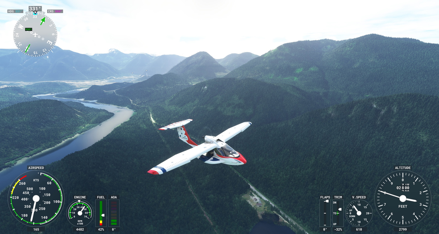 Icon A5 Thunderbird Livery for Microsoft Flight Simulator | MSFS