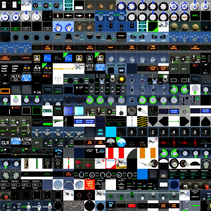 Icon Pack for Elgato StreamDeck for Microsoft Flight Simulator | MSFS