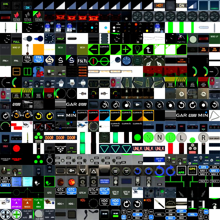Icon Pack for Elgato StreamDeck for Microsoft Flight Simulator | MSFS