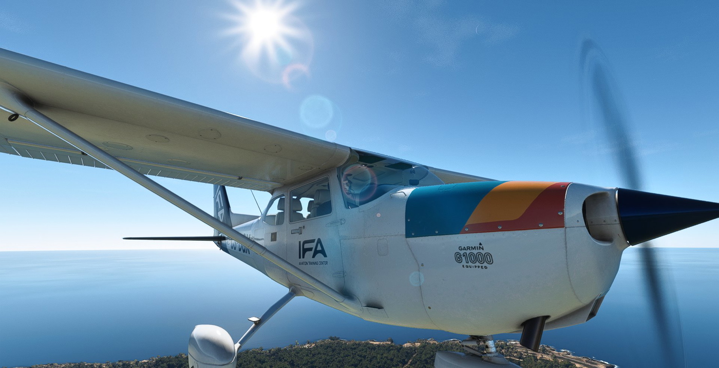 IFA C172 Livery (CS-DGX) (G1000) for Microsoft Flight Simulator | MSFS
