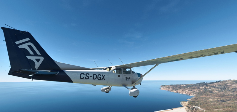 IFA C172 Livery (CS-DGX) (G1000) for Microsoft Flight Simulator | MSFS