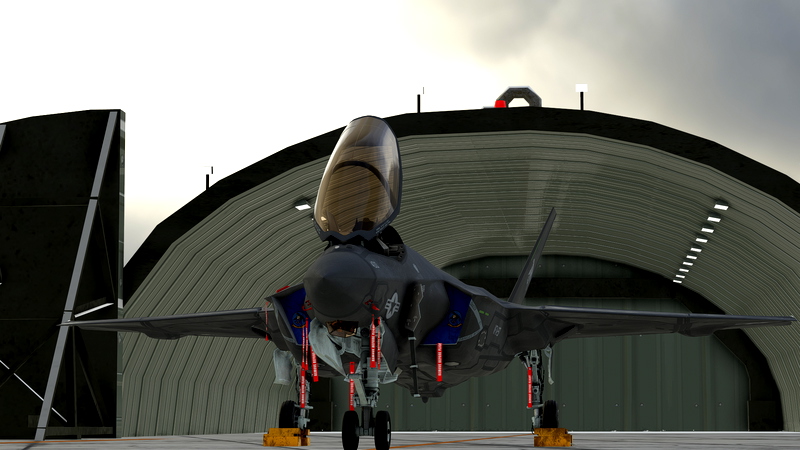 Indiafoxtecho - F-35C VFA-97 RAM coating late for Microsoft Flight ...