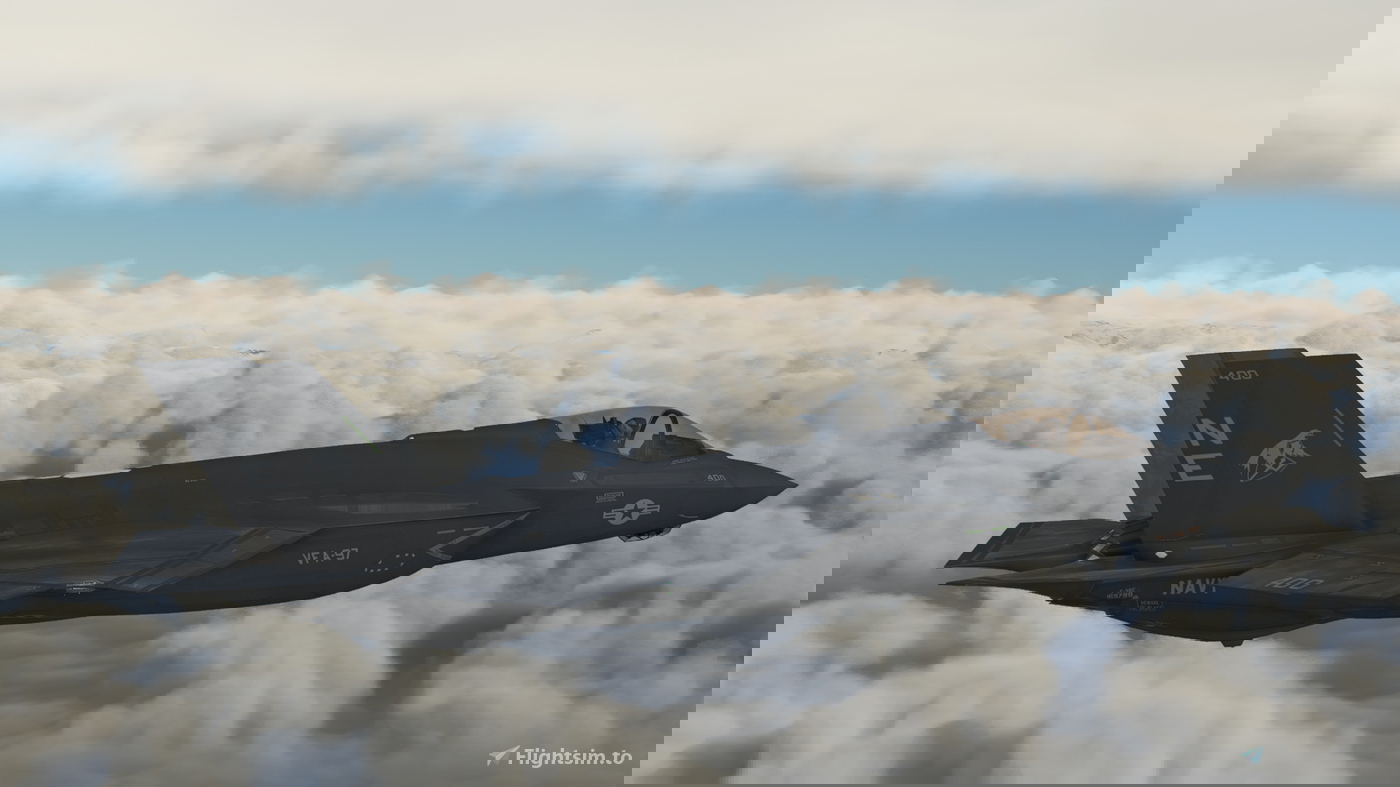 Indiafoxtecho - F-35C VFA-97 RAM coating late for Microsoft Flight ...