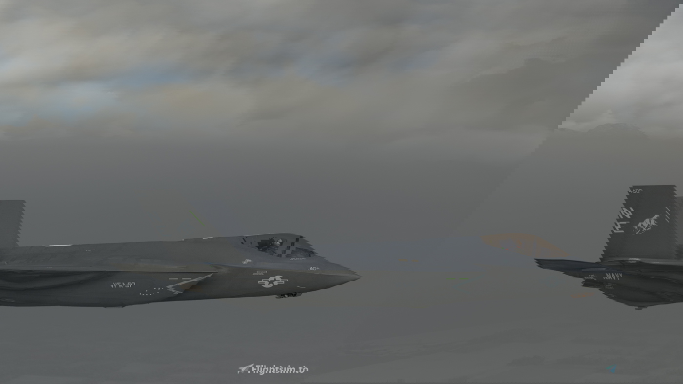 Indiafoxtecho - F-35C VFA-97 RAM coating late for Microsoft Flight ...