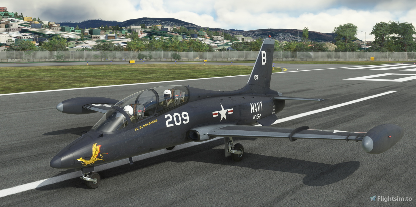 Indiafoxtecho Aermacchi MB-339ARepaint Livery: VF-192 Golden Dragons ...