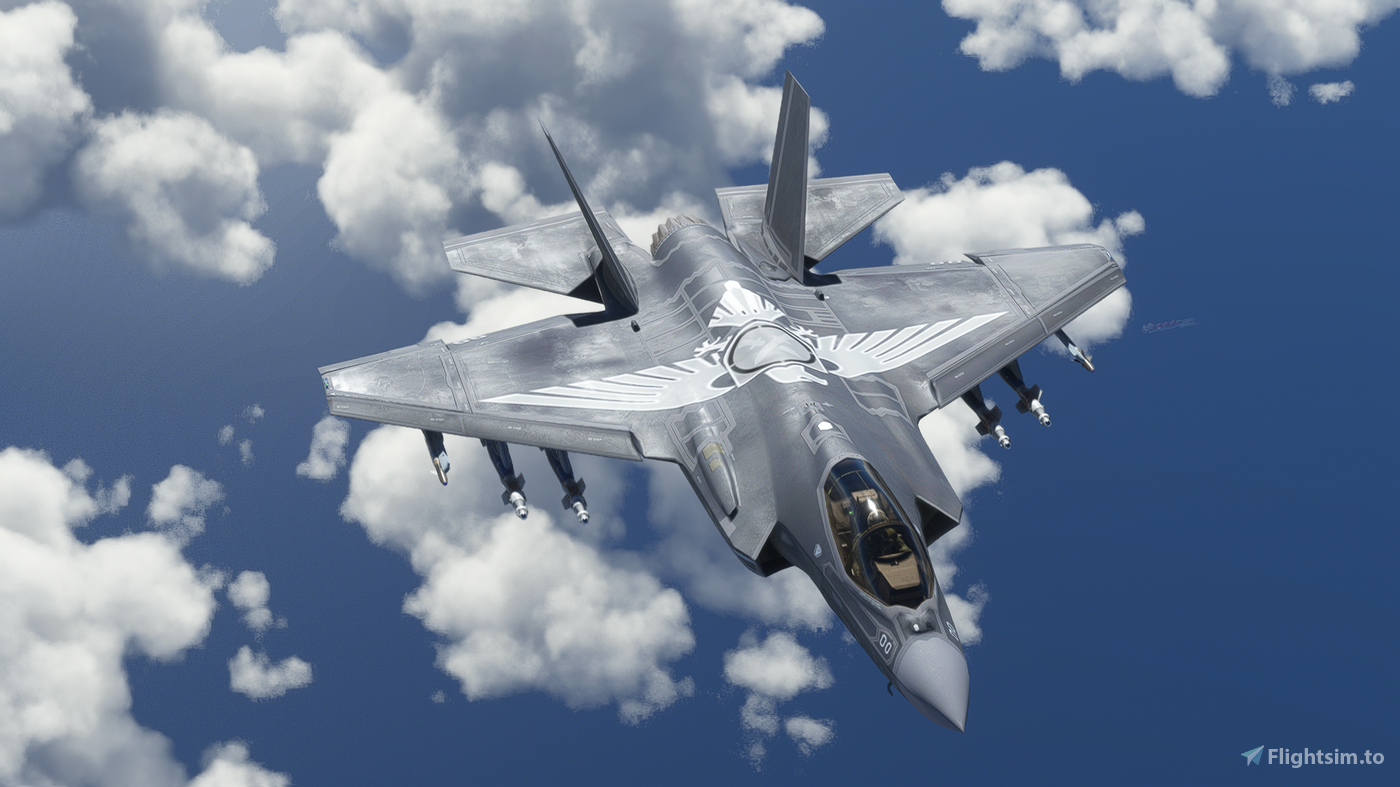 Indiafoxtecho F35C ODF Friday Fighter Livery for Microsoft Flight ...