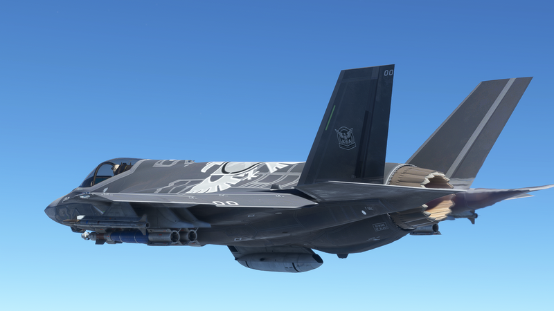 Indiafoxtecho F35C ODF Friday Fighter Livery for Microsoft Flight ...
