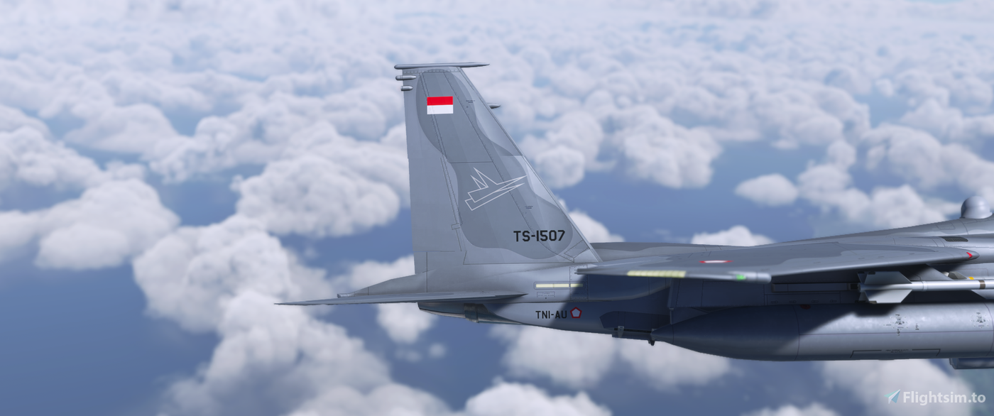Indonesian Air Force (TNI AU) | F-15ID TS-1507 のために Microsoft Flight Simulator | MSFS