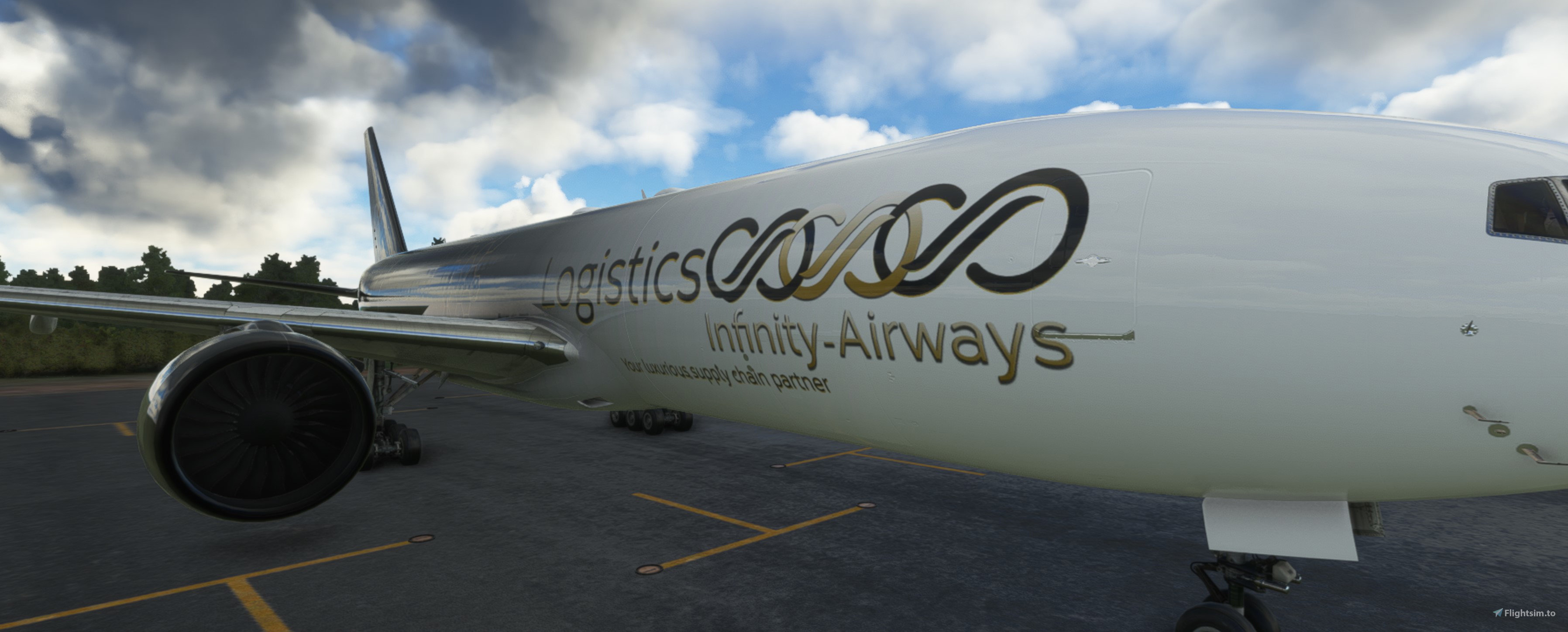 Infinity Airways Boeing 777F for Microsoft Flight Simulator | MSFS