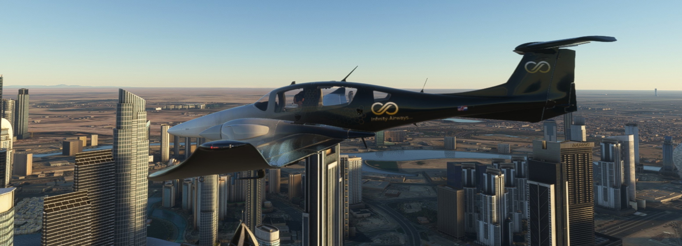 Infinity Airways Diamond Aircraft DA62 pour Microsoft Flight Simulator ...