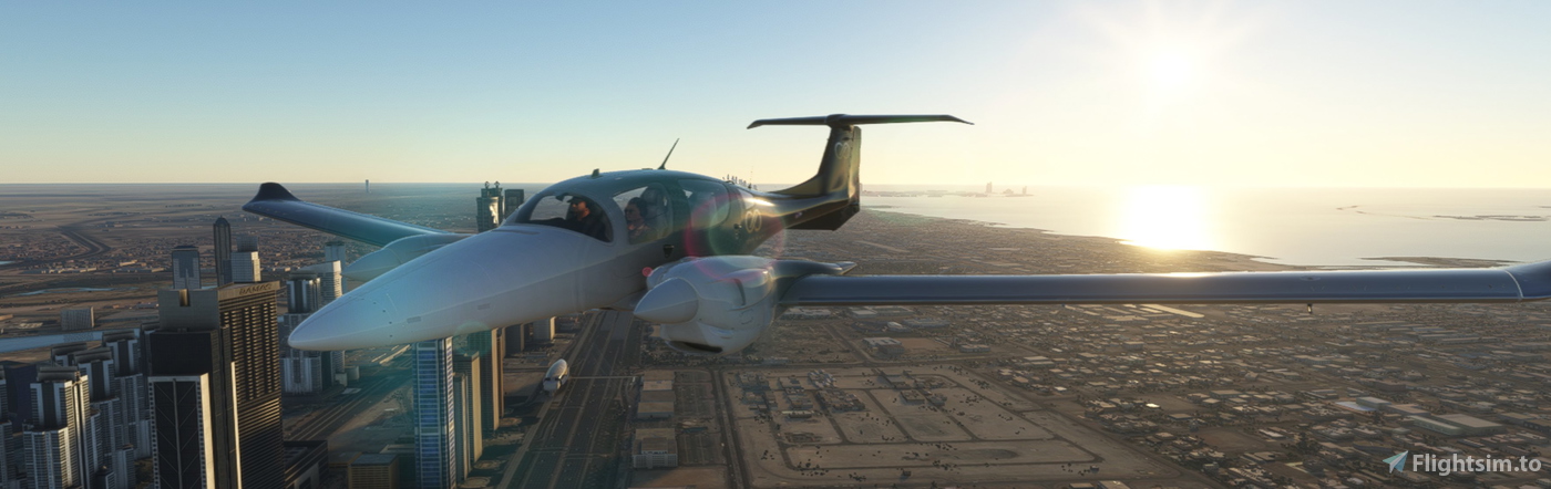Infinity Airways Diamond Aircraft DA62 のために Microsoft Flight Simulator ...