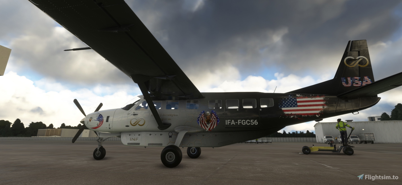 Infinity Airways Regional 208B Grand Caravan USA for Microsoft Flight ...