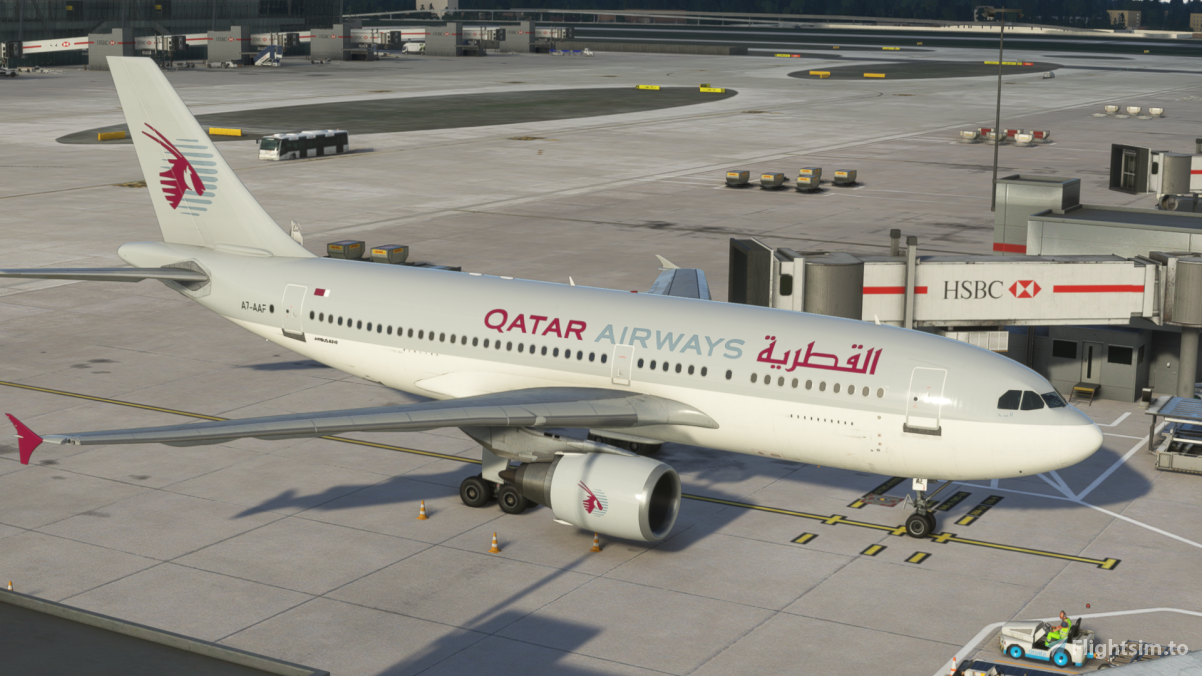 [ini A310] Qatar Airways A7-AAF [8K] Livery for Microsoft Flight ...
