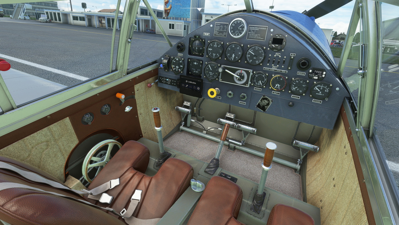 Ini Builds Messerschmitt Bf 108 Taifun - Used Interior Mega Pack for ...