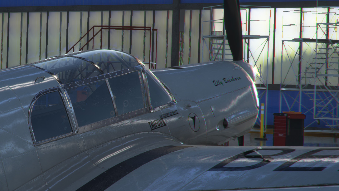 Ini Builds Messerschmitt Bf 108 Taifun - Brown Used Interior for ...