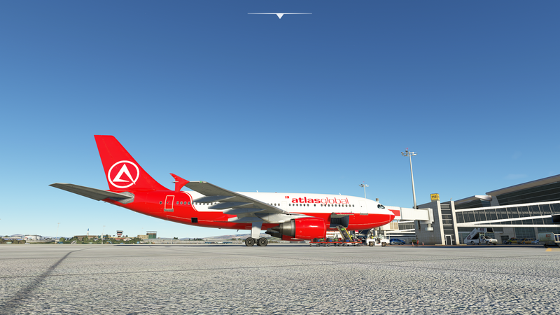 Inibuilds A310-300 Atlasglobal livery for Microsoft Flight Simulator | MSFS