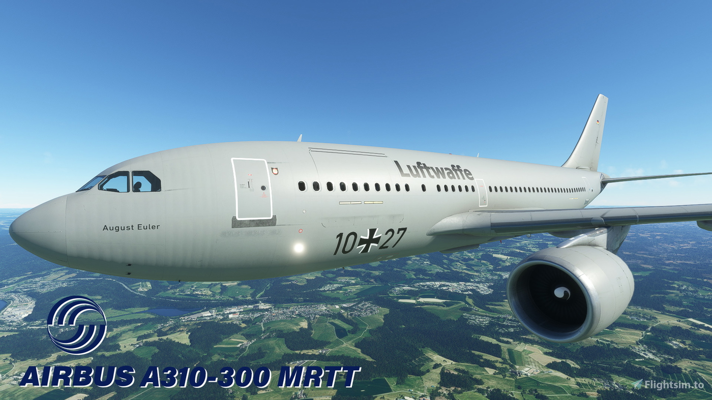 iniBuilds A310 Luftwaffe Flotte (German Air Force fleet) for Microsoft Flight Simulator | MSFS