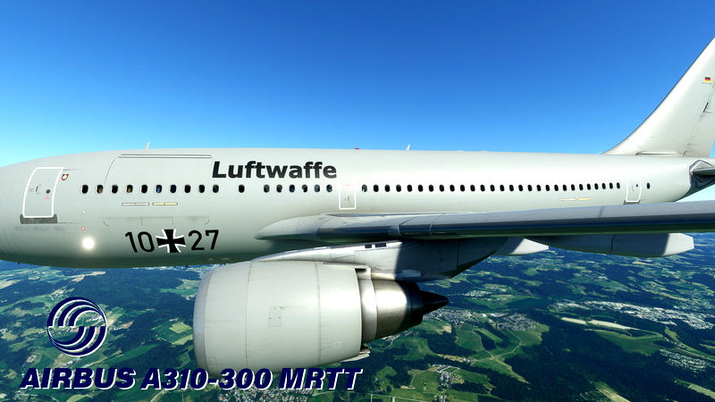 iniBuilds A310 Luftwaffe Flotte (German Air Force fleet) for Microsoft Flight Simulator | MSFS