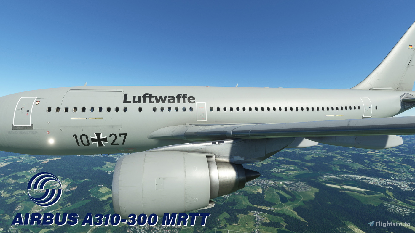 iniBuilds A310 Luftwaffe Flotte (German Air Force fleet) for Microsoft ...