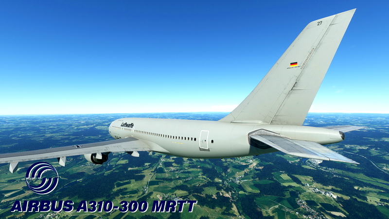 iniBuilds A310 Luftwaffe Flotte (German Air Force fleet) for Microsoft Flight Simulator | MSFS