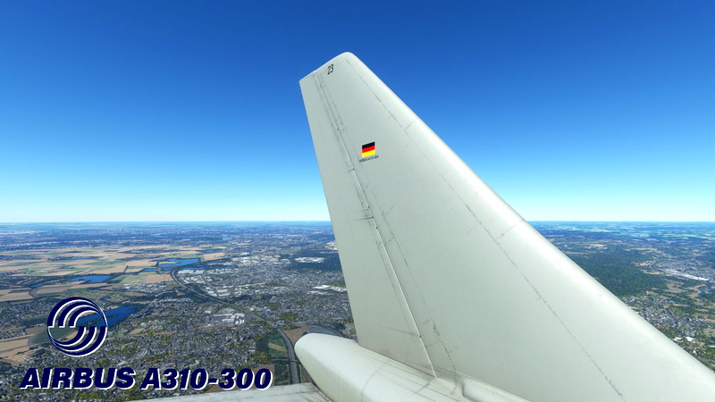 iniBuilds A310 Luftwaffe Flotte (German Air Force fleet) for Microsoft Flight Simulator | MSFS