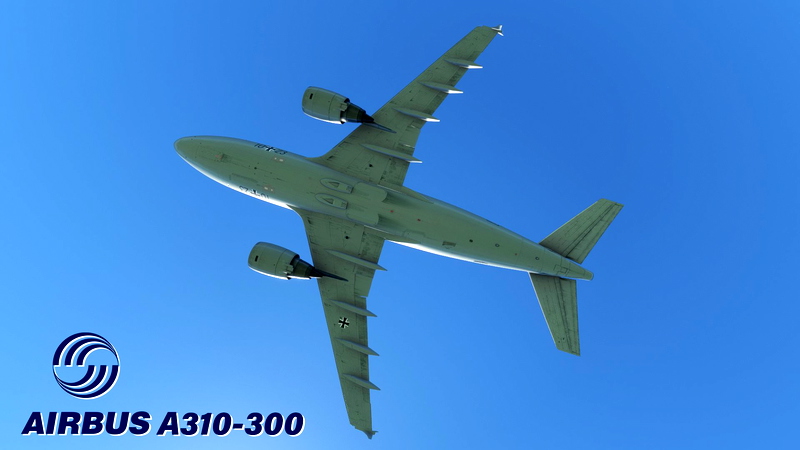iniBuilds A310 Luftwaffe Flotte (German Air Force fleet) for Microsoft Flight Simulator | MSFS