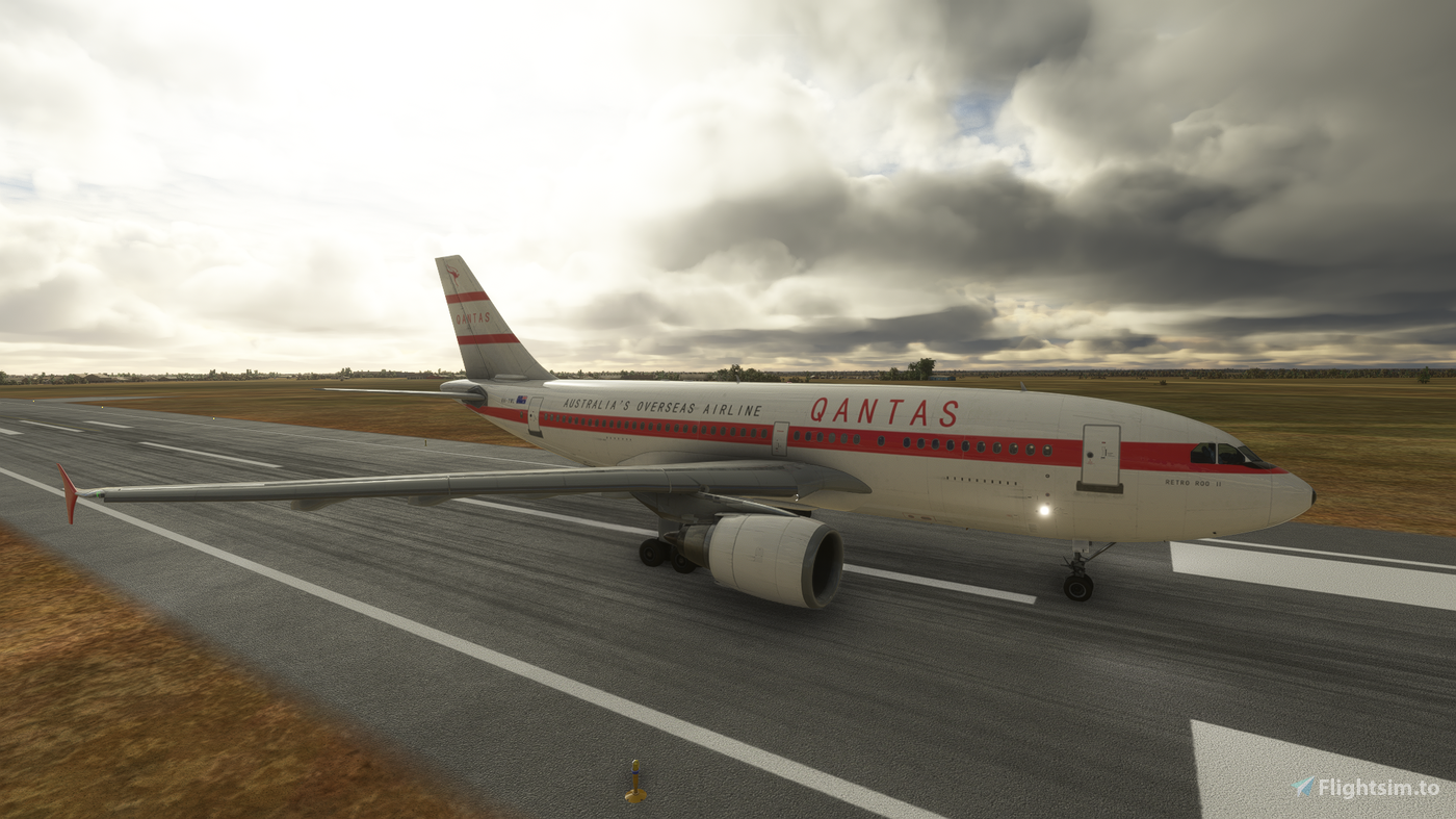 iniBuilds A310 | Qantas 'Retro Roo II' Livery for Microsoft Flight ...