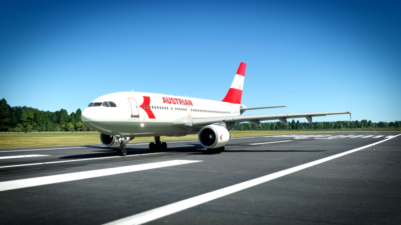 iniBuilds Airbus A310-300 Austrian Airlines Retro Livery for Microsoft ...