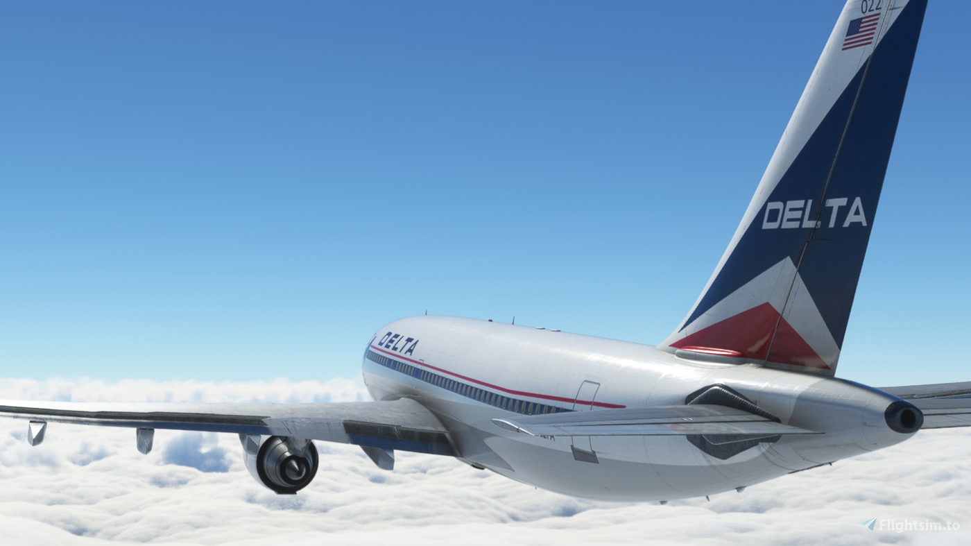 iniBuilds Airbus A310-300 Delta Classic Livery N812PA for Microsoft ...