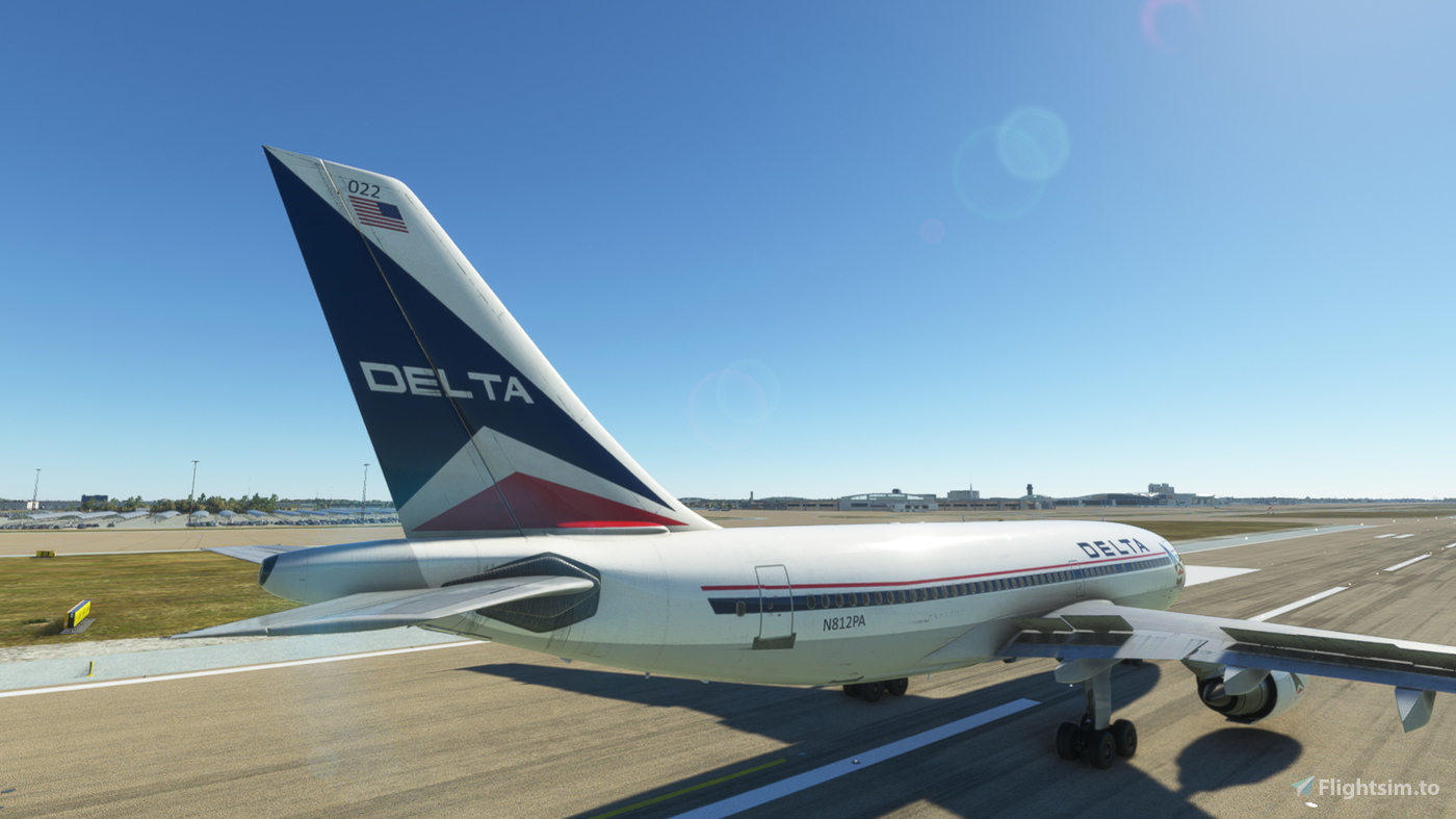 iniBuilds Airbus A310-300 Delta Classic Livery N812PA for Microsoft ...