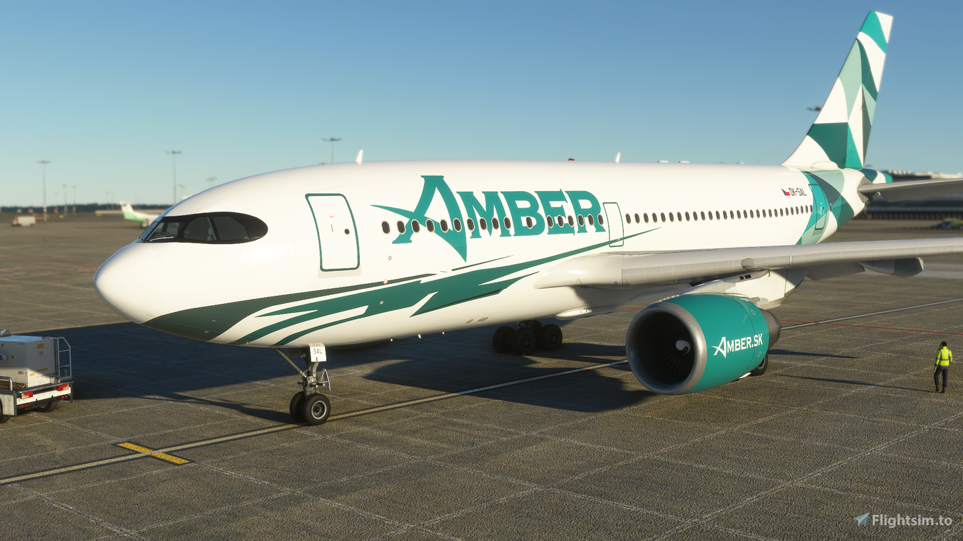 iniBuilds Airbus A310-300 / OK-SAL / Amber Virtual 4K for Microsoft ...