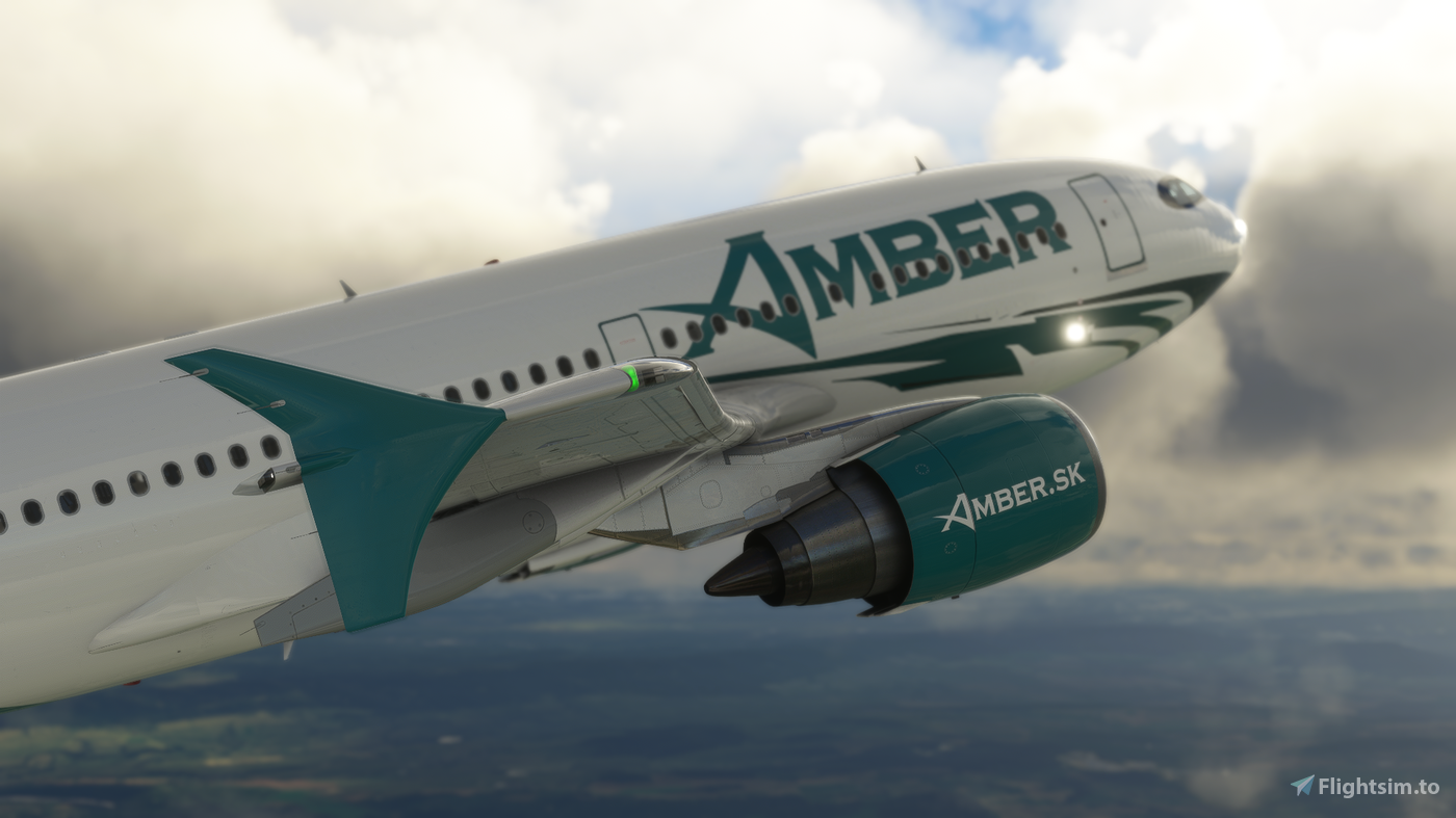 iniBuilds Airbus A310-300 / OK-SAL / Amber Virtual 4K for Microsoft ...