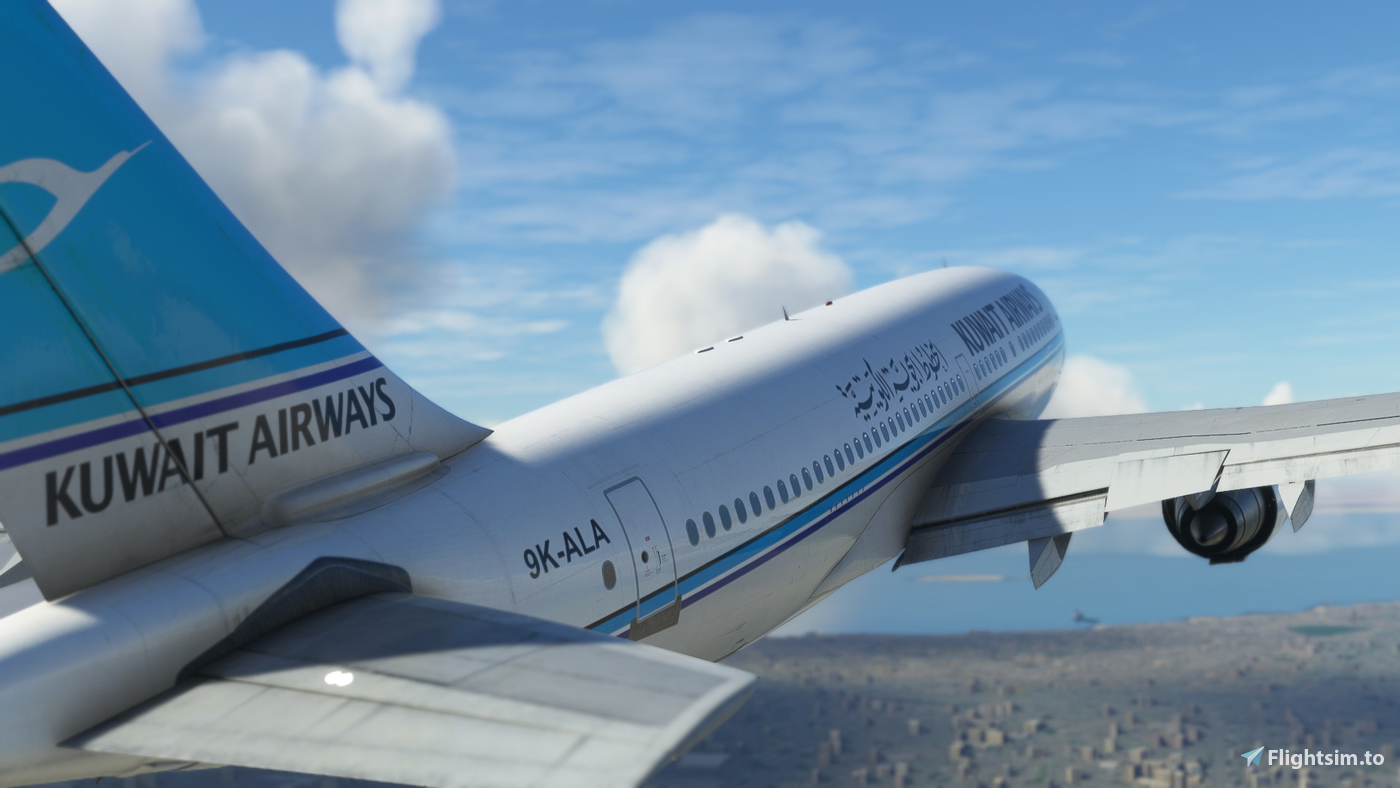 Jc Toys Kuwait Airways Airbus A310-300 Diecast Model 1:200 Scale – Pre ...