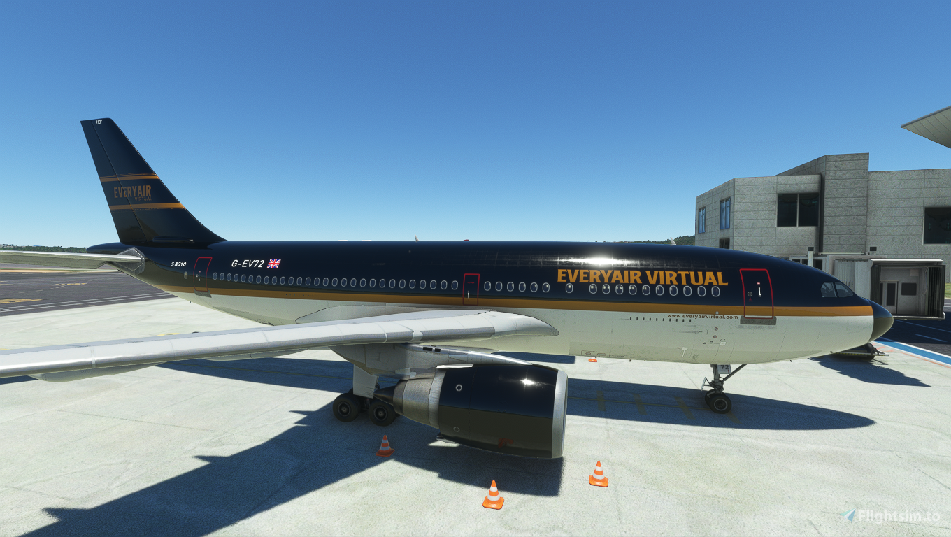 iniBuils A310-300 Everyair Virtual for Microsoft Flight Simulator | MSFS
