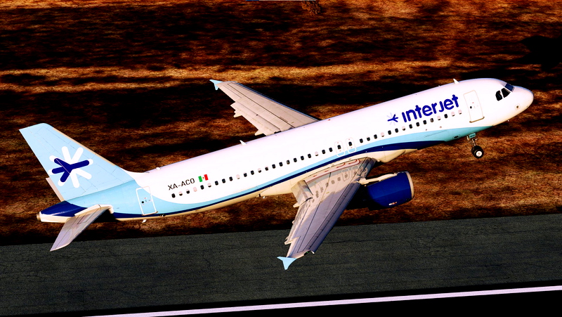 Interjet|Fenix A320 3 pack for Microsoft Flight Simulator | MSFS