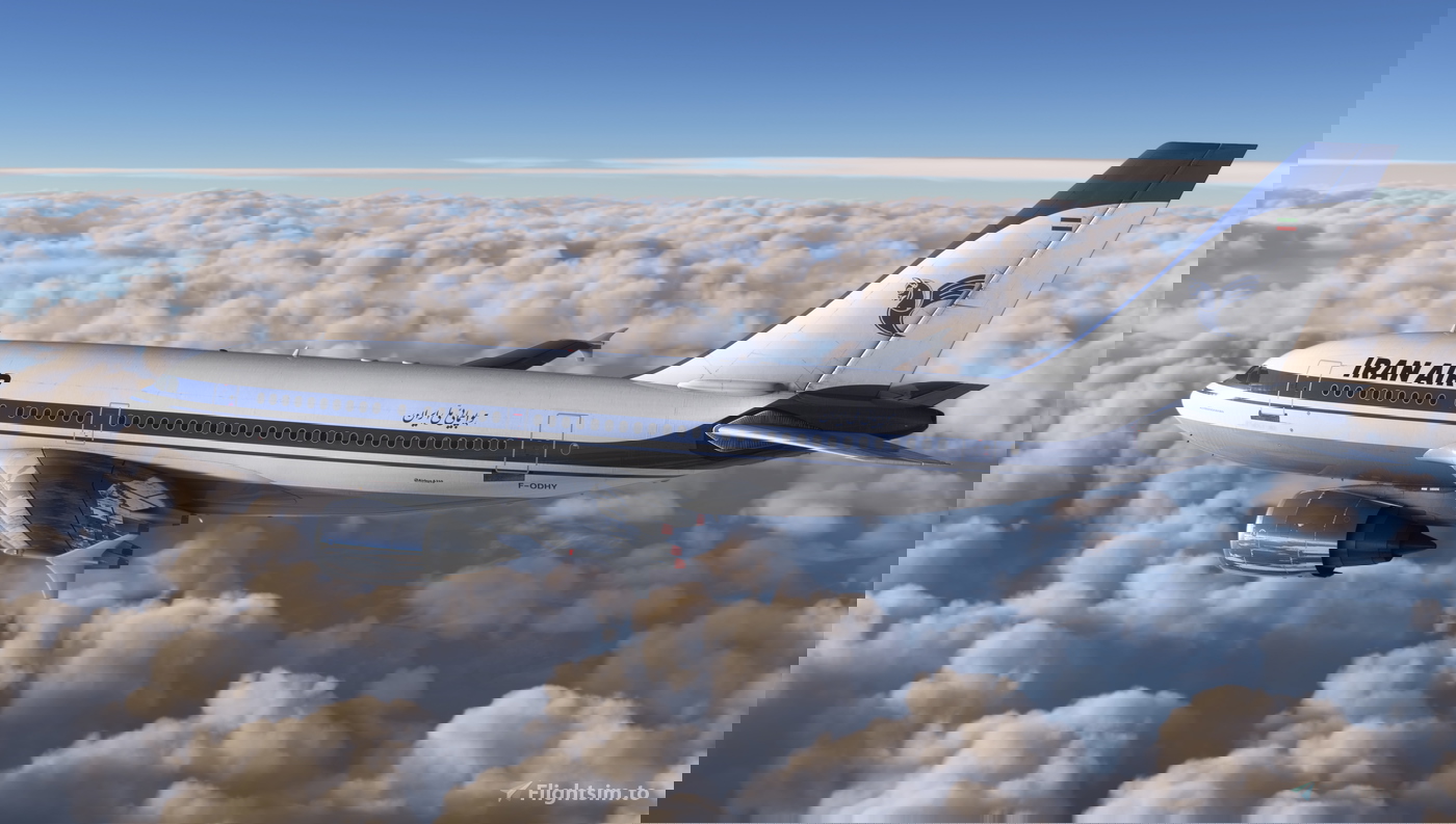 Iran Air (F-ODHY) Airbus A310-300 - 8K for Microsoft Flight Simulator | MSFS