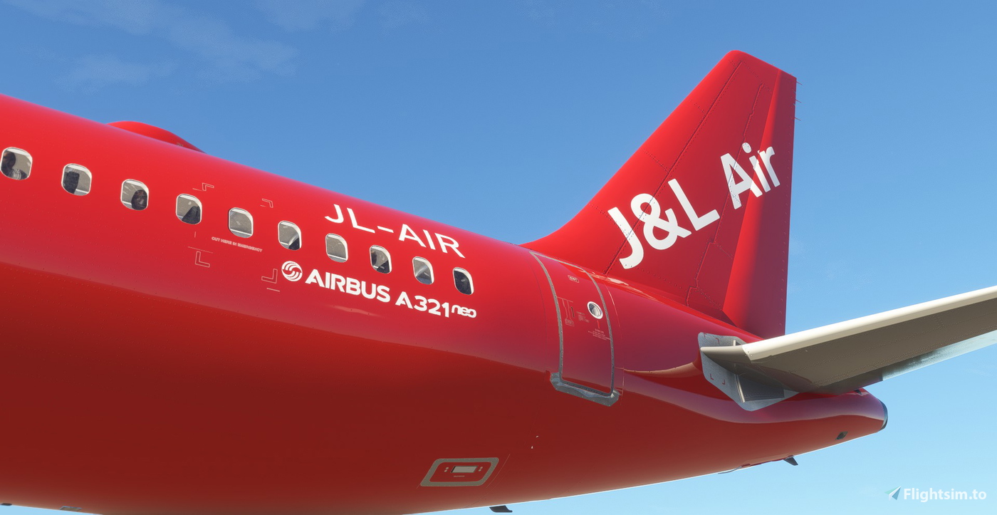 J&L Air LatinVFR A321 Neo leap for Microsoft Flight Simulator | MSFS