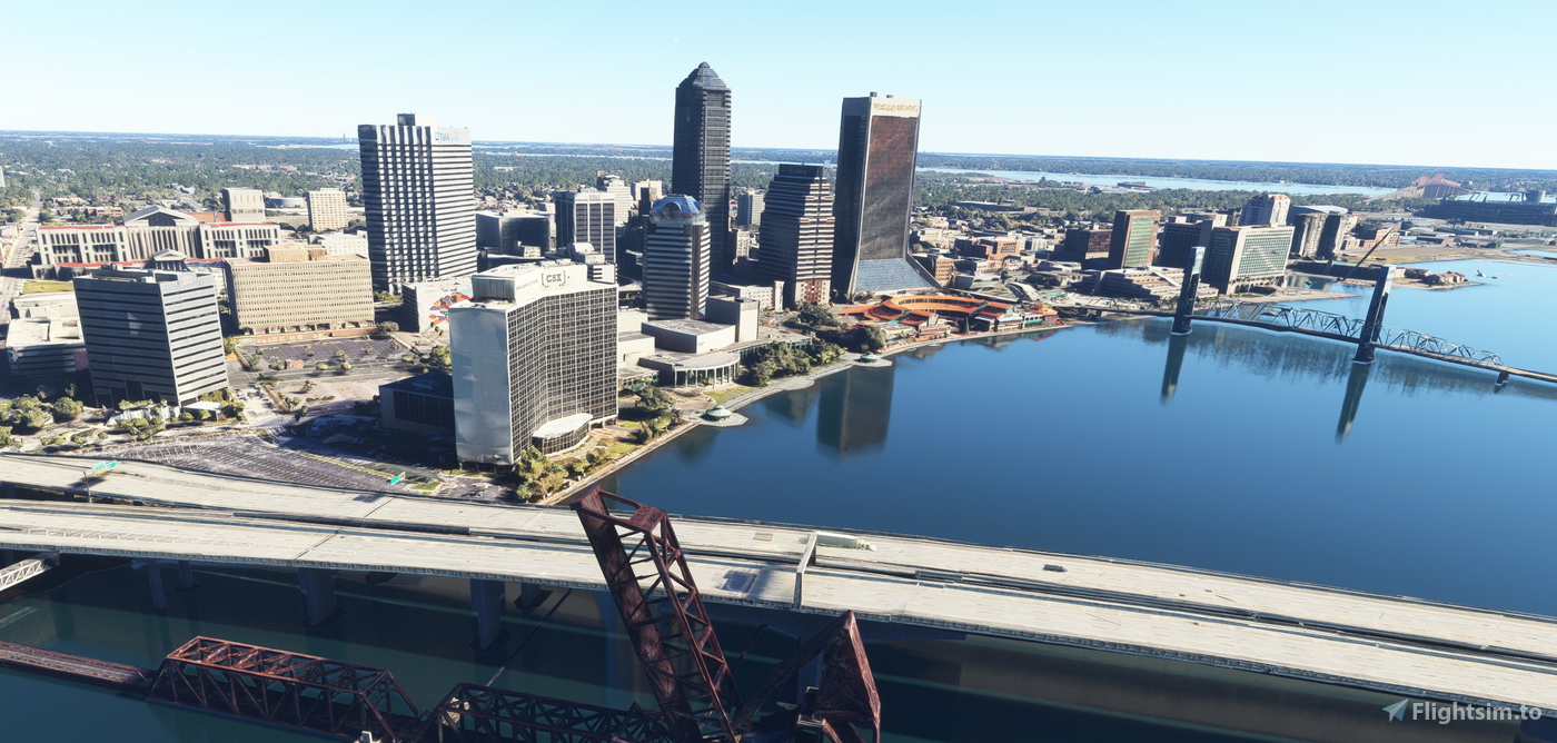 Jacksonville - FL - USA for Microsoft Flight Simulator | MSFS