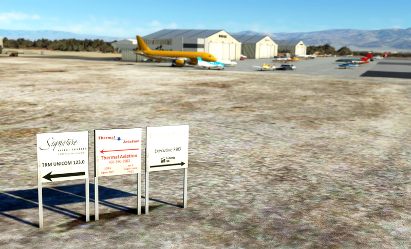 Jacqueline Cochran Regional Airport (KTRM) for Microsoft Flight ...