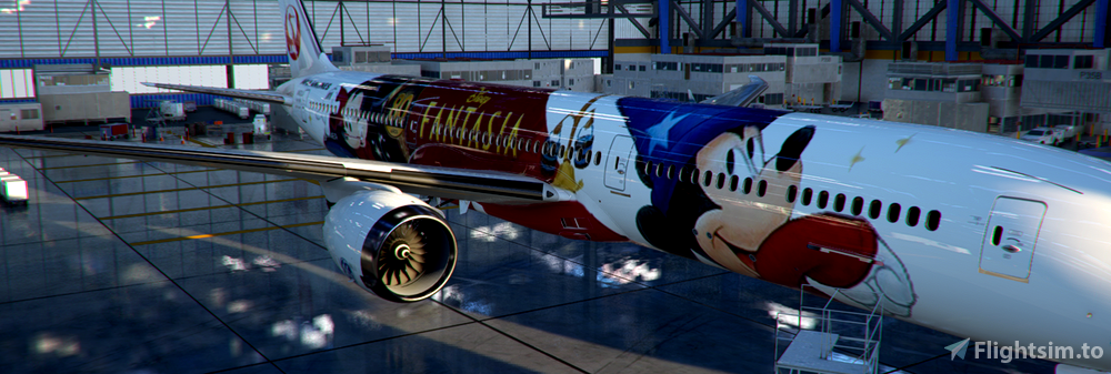 JAPAN AIRLINES DISNEY for Microsoft Flight Simulator | MSFS