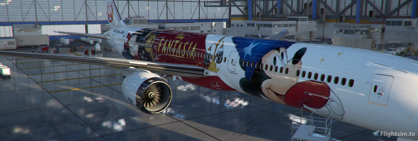 JAPAN AIRLINES DISNEY のために Microsoft Flight Simulator | MSFS