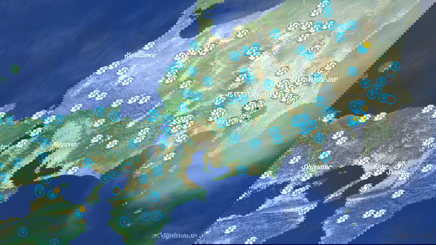 Japanese POI series 200 Lakes in Japan for Microsoft Flight Simulator ...