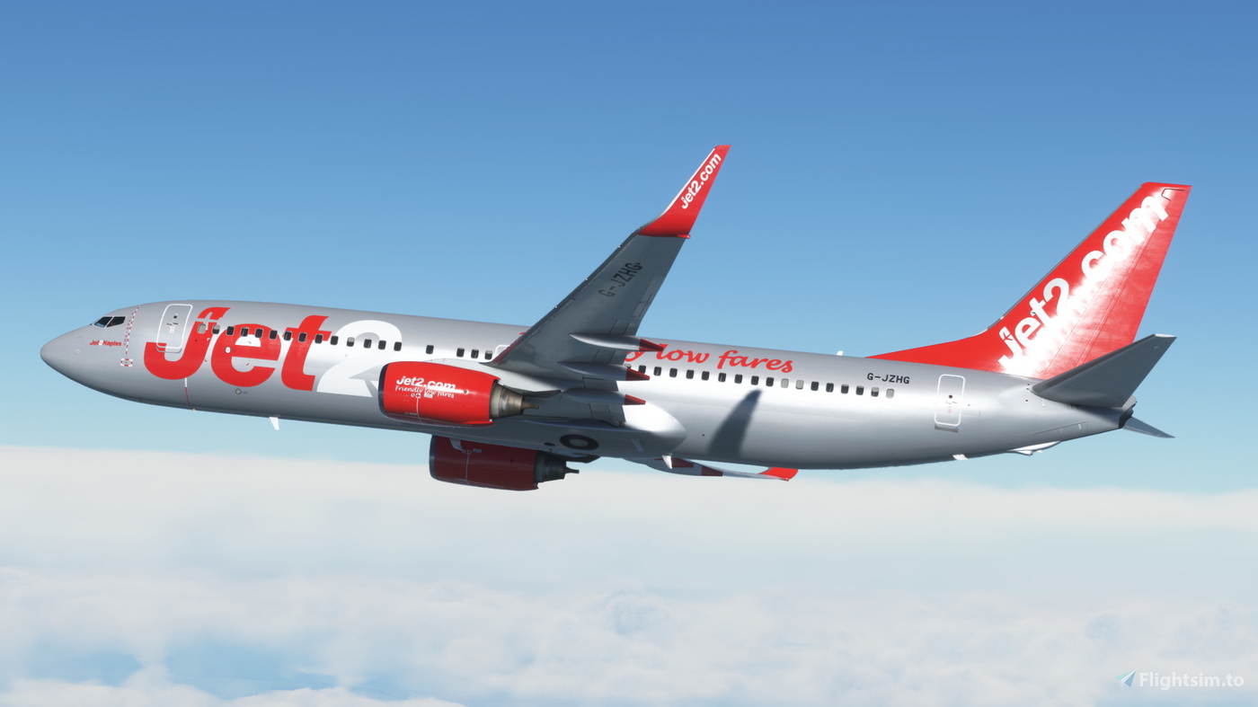 Jet2.com (4-Pack) - PMDG 737-800 for Microsoft Flight Simulator | MSFS