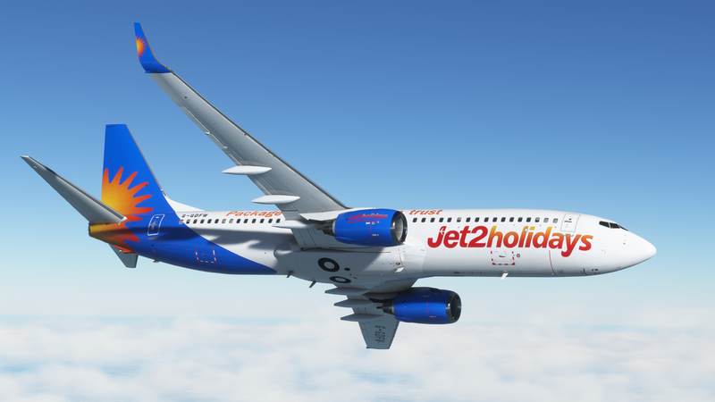 Jet2 Holidays (3-Pack) - PMDG 737-800 for Microsoft Flight Simulator | MSFS