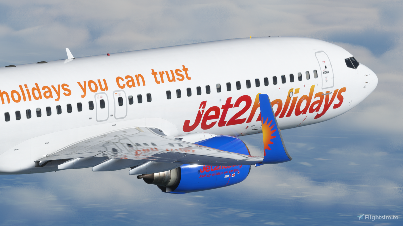 Jet2 Holidays (3-Pack) - PMDG 737-800 for Microsoft Flight Simulator | MSFS