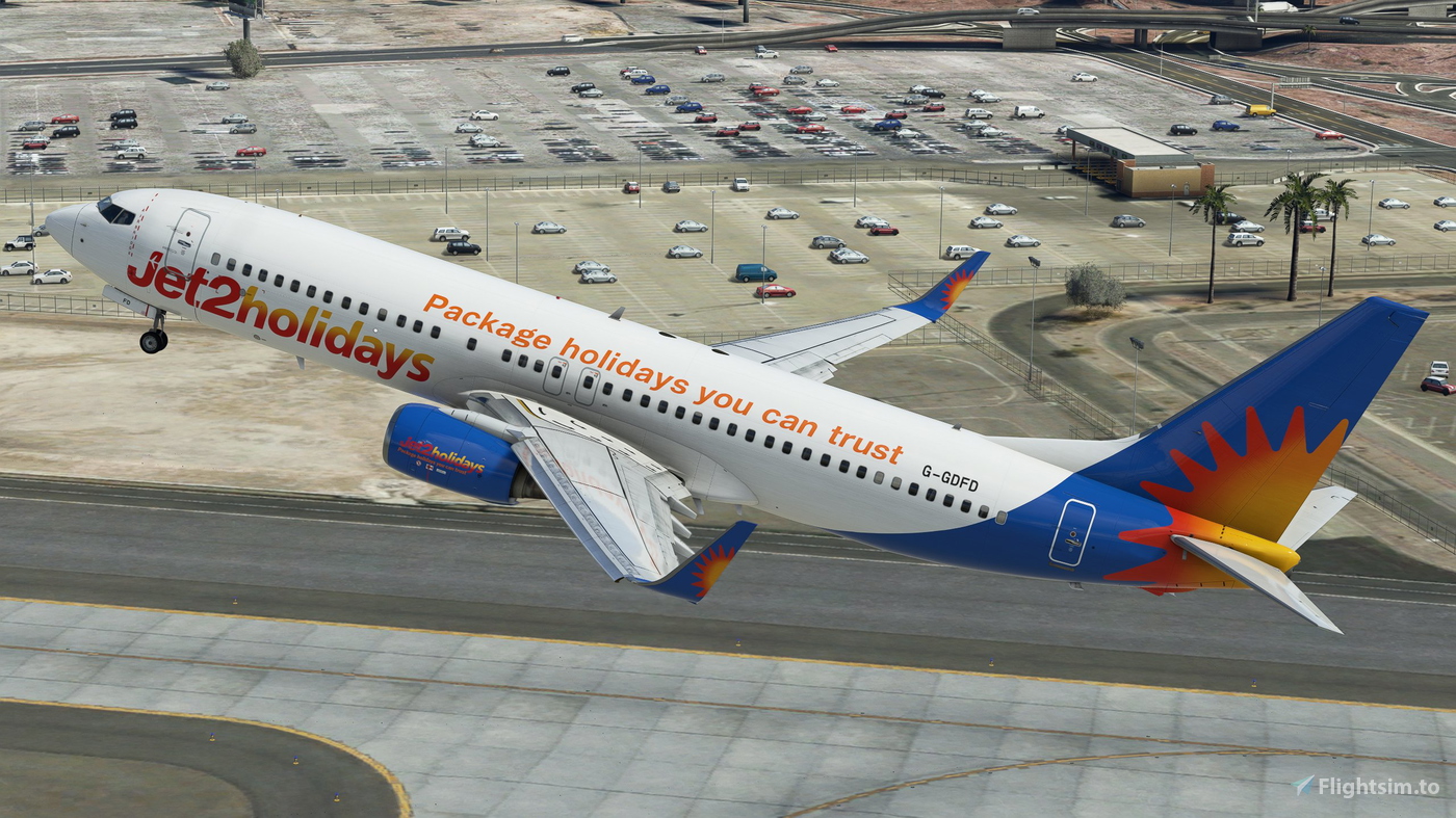 Jet2 Holidays PMDG 737-800 MSFS Pack for Microsoft Flight Simulator | MSFS