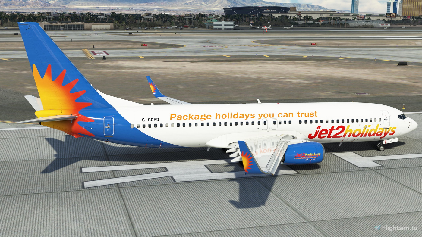 Jet2 Holidays PMDG 737-800 MSFS Pack for Microsoft Flight Simulator | MSFS