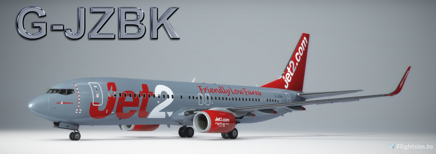 Jet2 "Jet2Madeira" G-JZBK for Microsoft Flight Simulator | MSFS